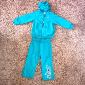 Guess | Matching Sets | Teal Blue Guess Jogging Suit | Poshmark